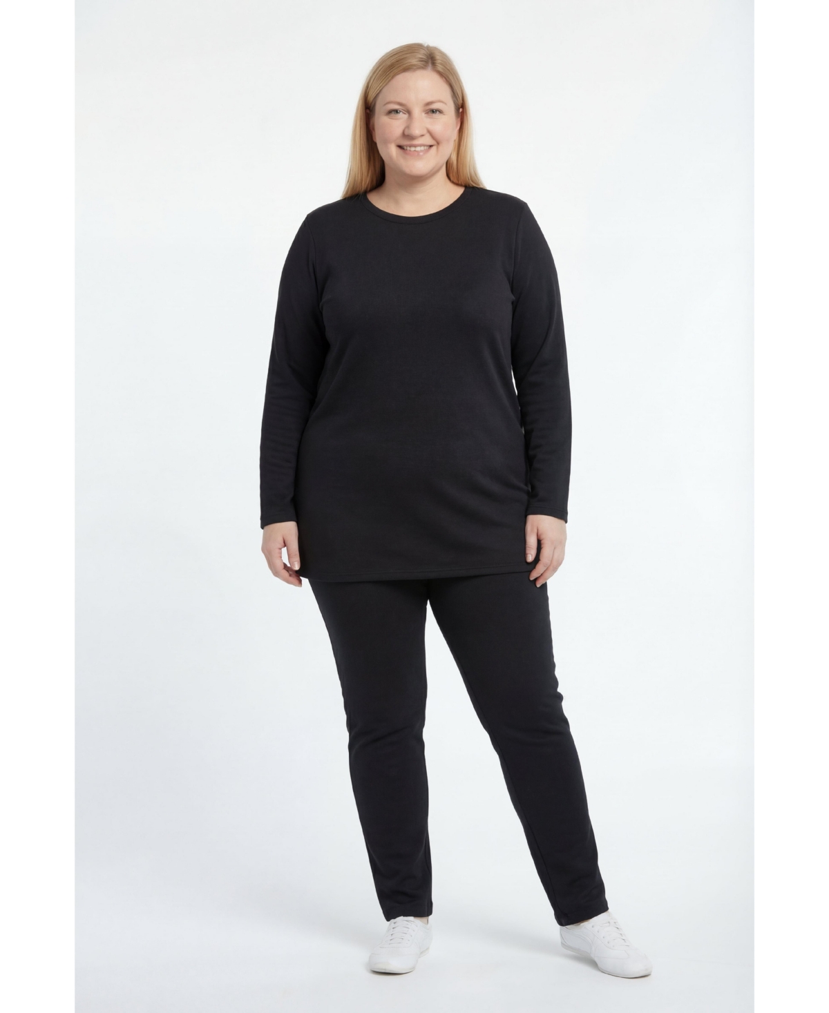 Click here for Woman Within Womens Within Fleece Sweatshirt Set -... prices