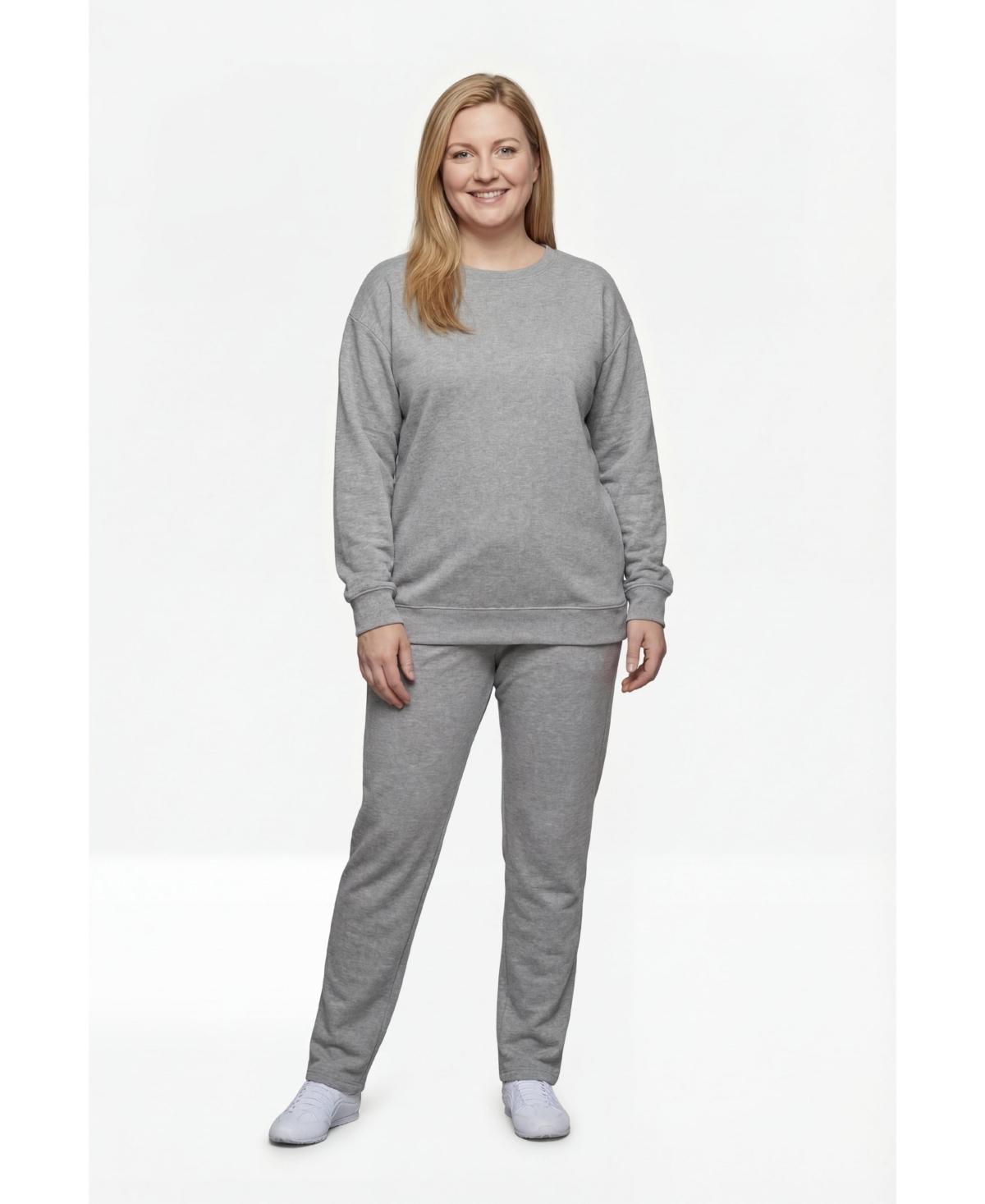 Click here for Woman Within Womens Within Fleece Sweatshirt Set -... prices
