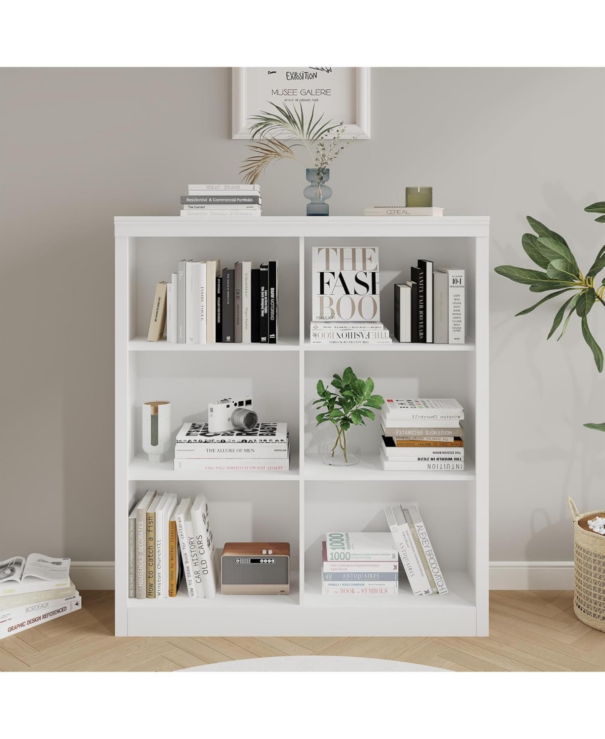 Click here for gaomon 6-Cube Storage Shelf  53" Tall 3-Tier... prices