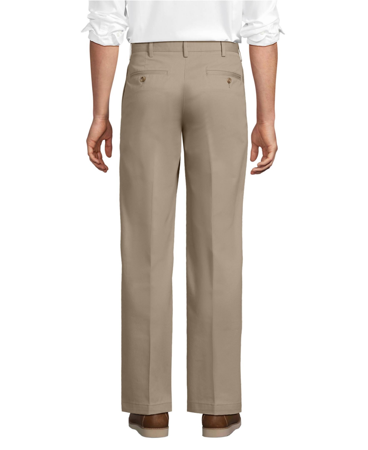 Click here for Lands End Mens No Iron Chino Pants with Comfort Wa... prices
