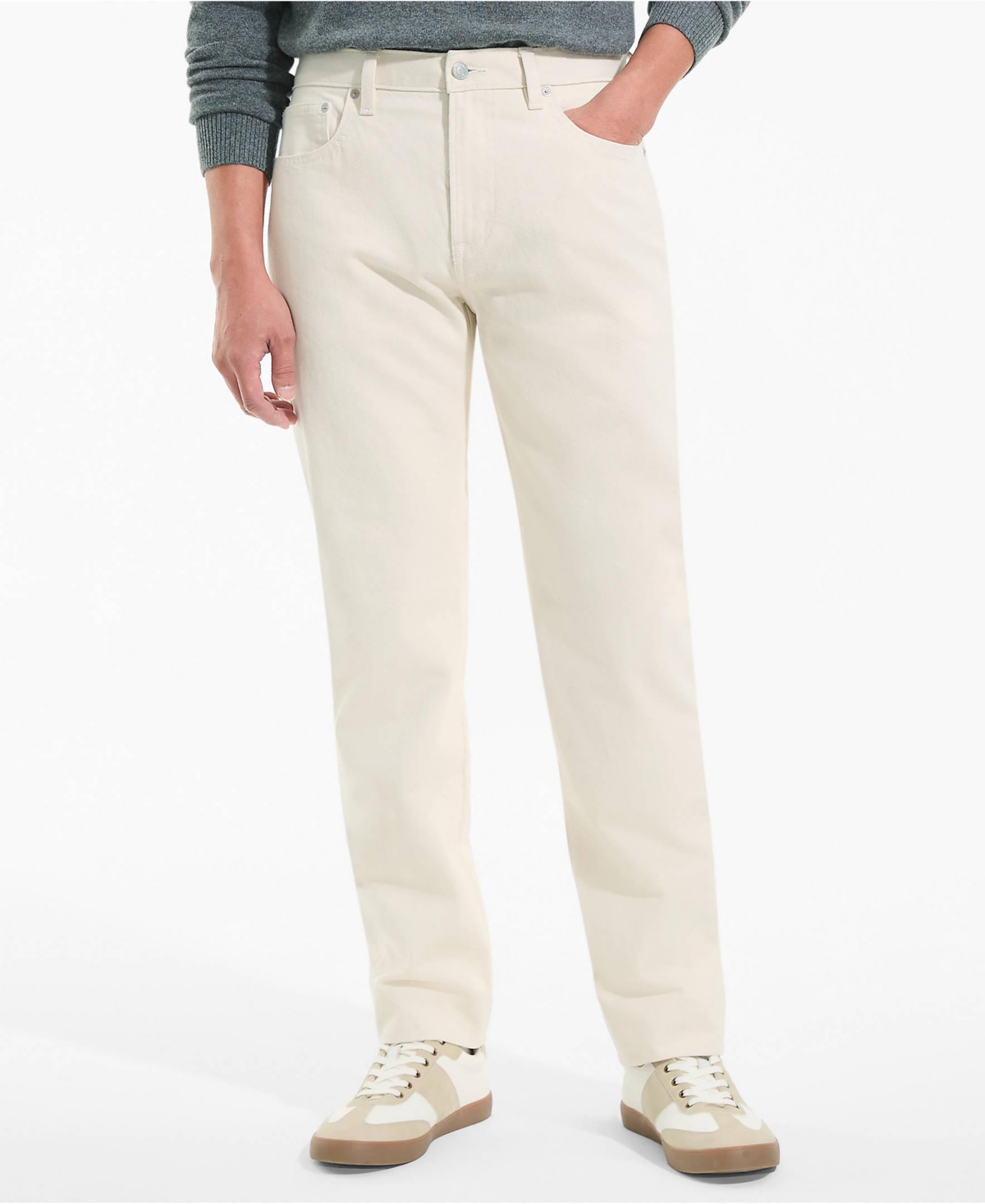 Click here for Lands End Mens Stretch Comfort Waist Classic Fit N... prices