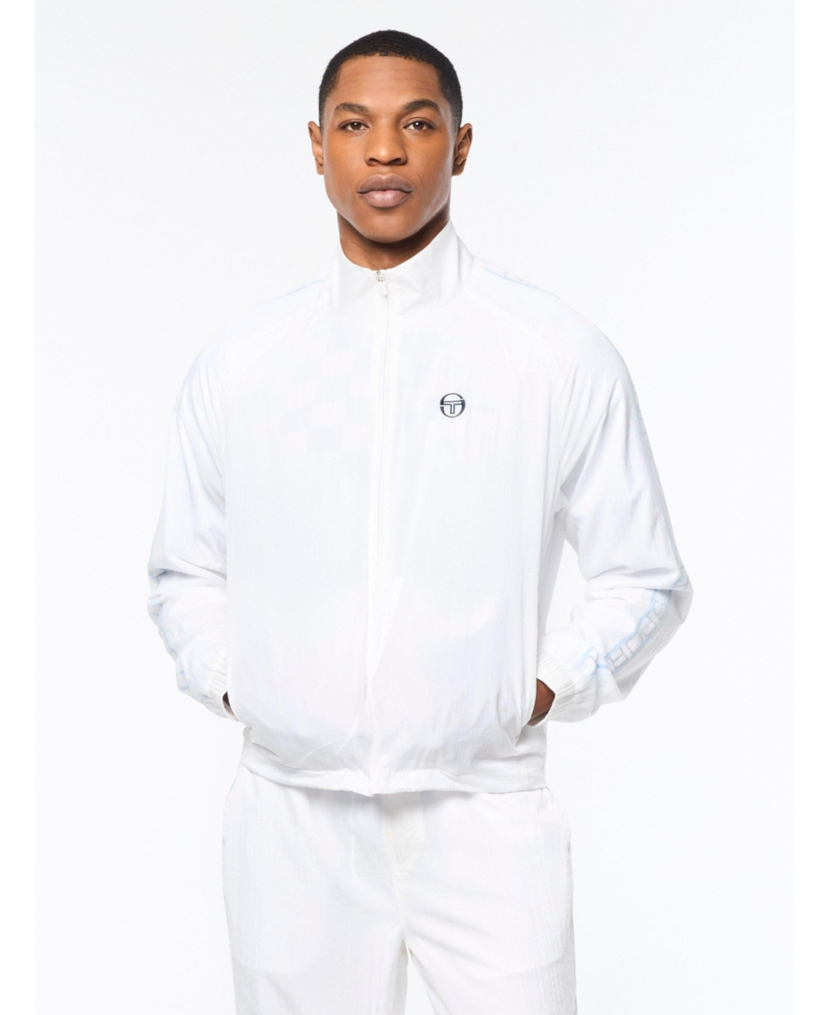 Click here for Sergio Tacchini Mens Faro Track Jacket - Gardenia prices
