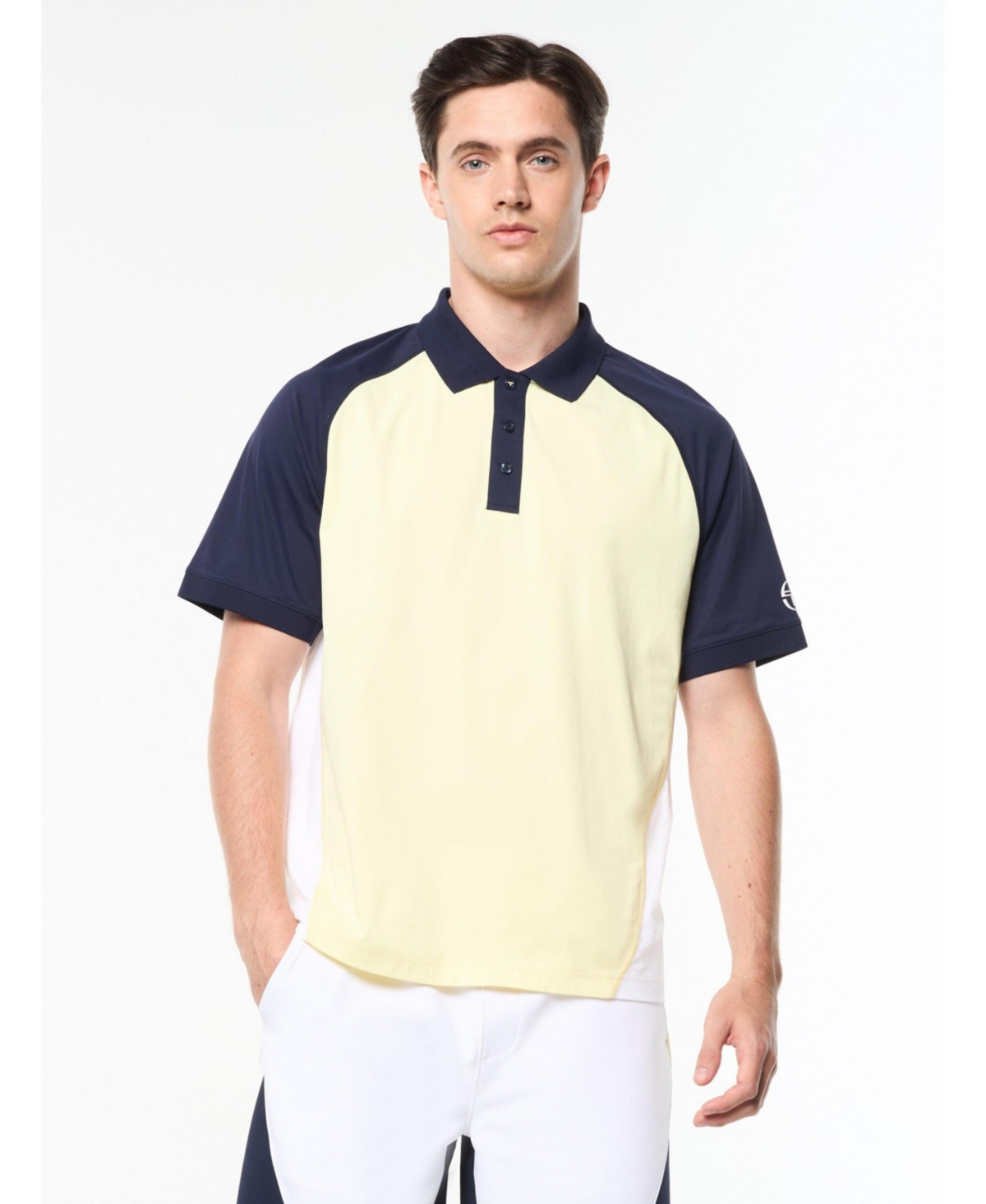 Click here for Sergio Tacchini Mens Pagia Court Polo - Wax yellow prices