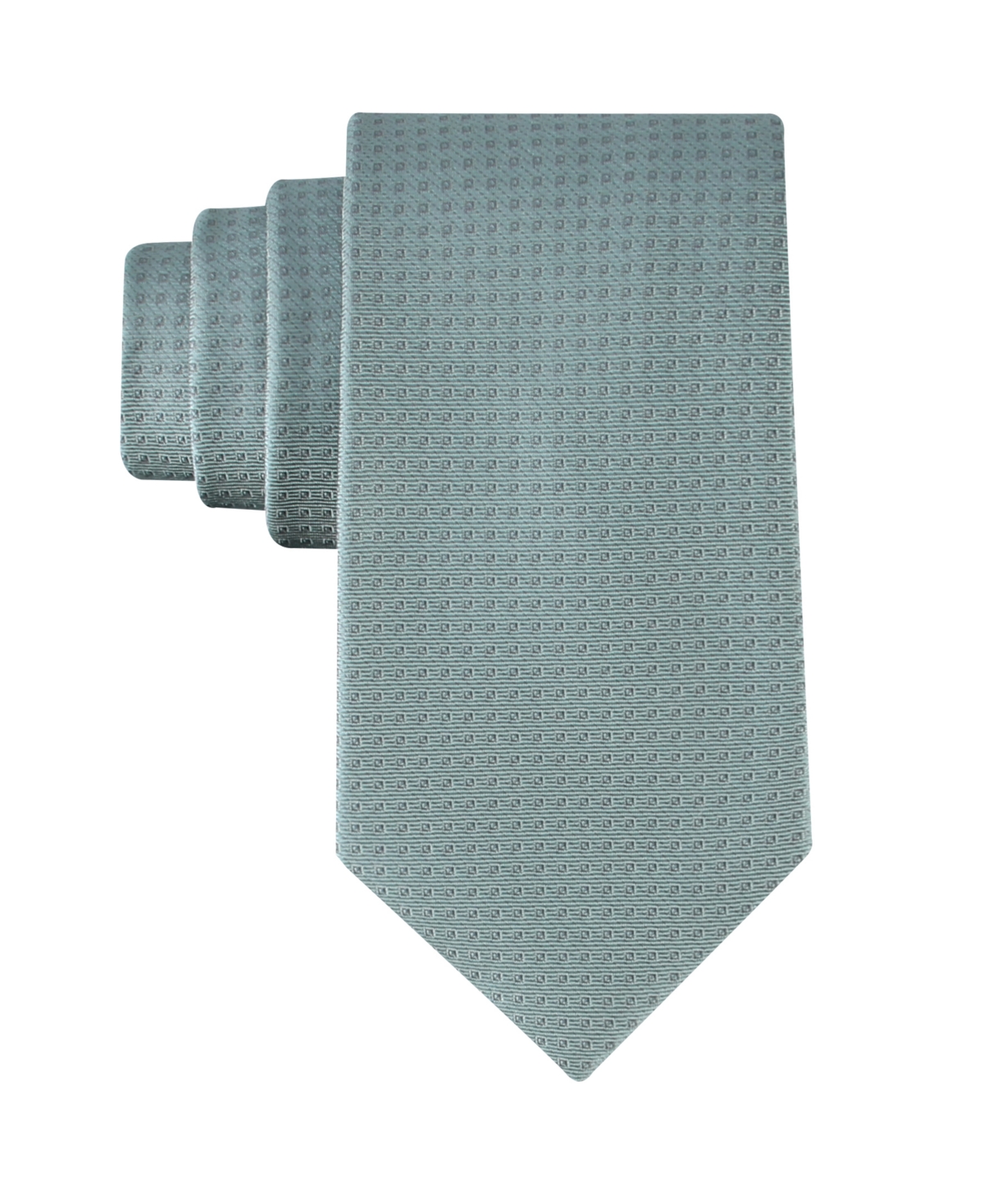 Click here for Calvin Klein Mens Manon Micro Solid Tie - Sage prices