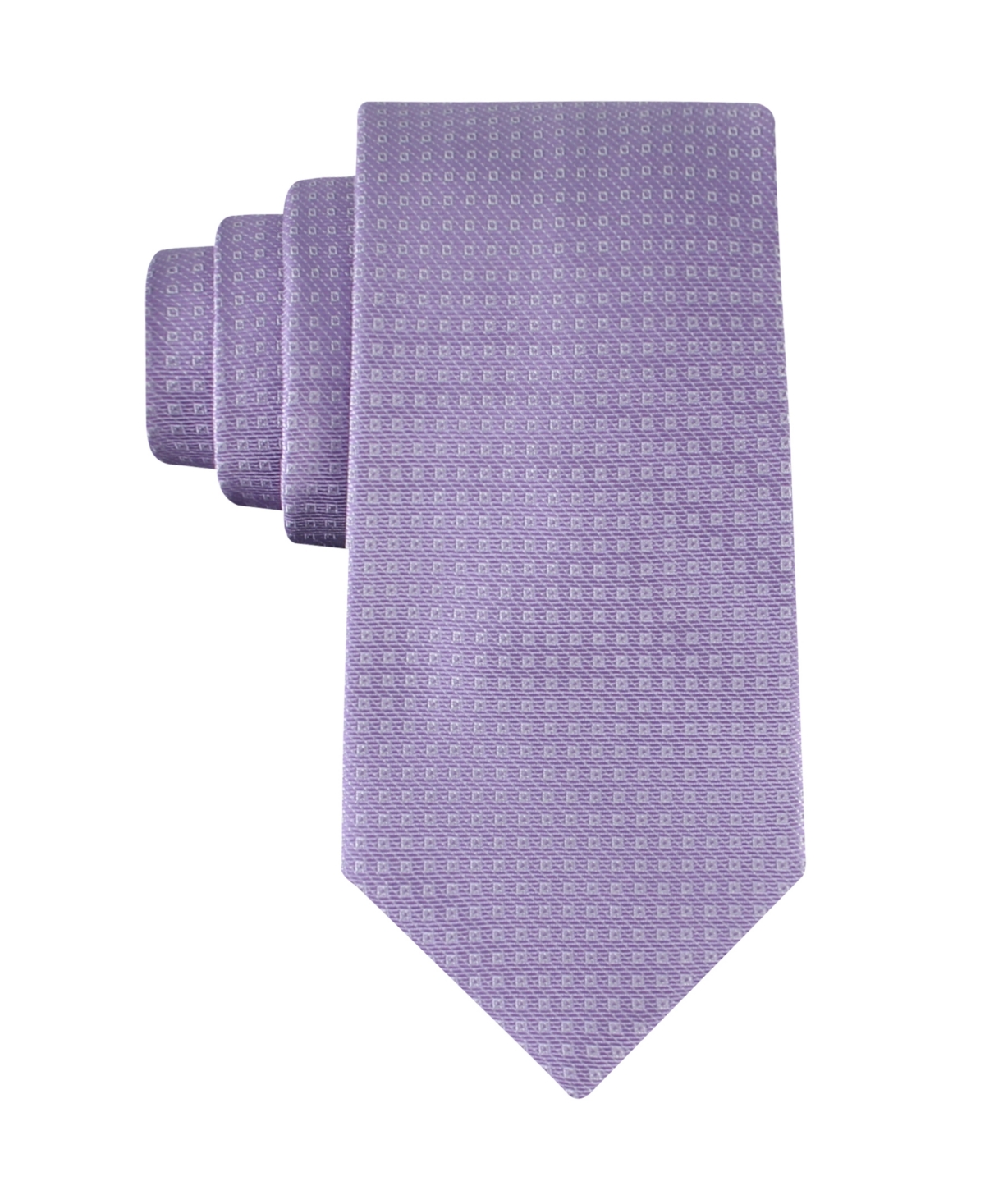 Click here for Calvin Klein Mens Manon Micro Solid Tie - Purple prices
