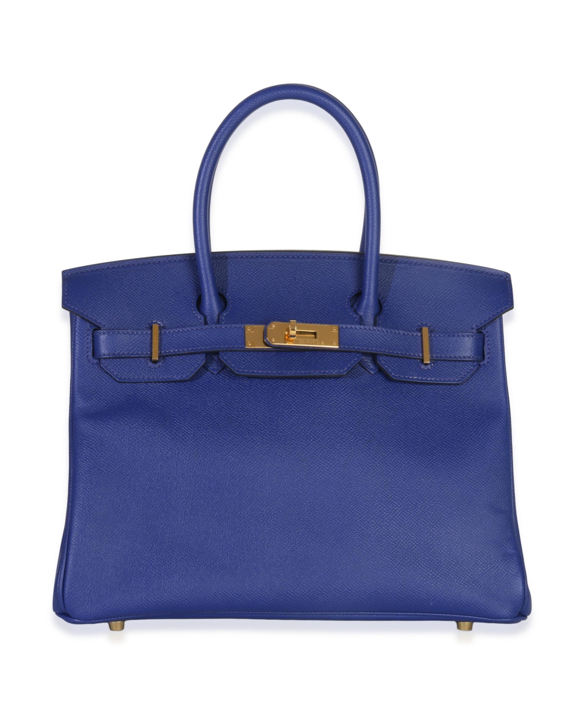 Click here for Pre-Owned HERMES Bleu Electrique Epsom Birkin 30 G... prices