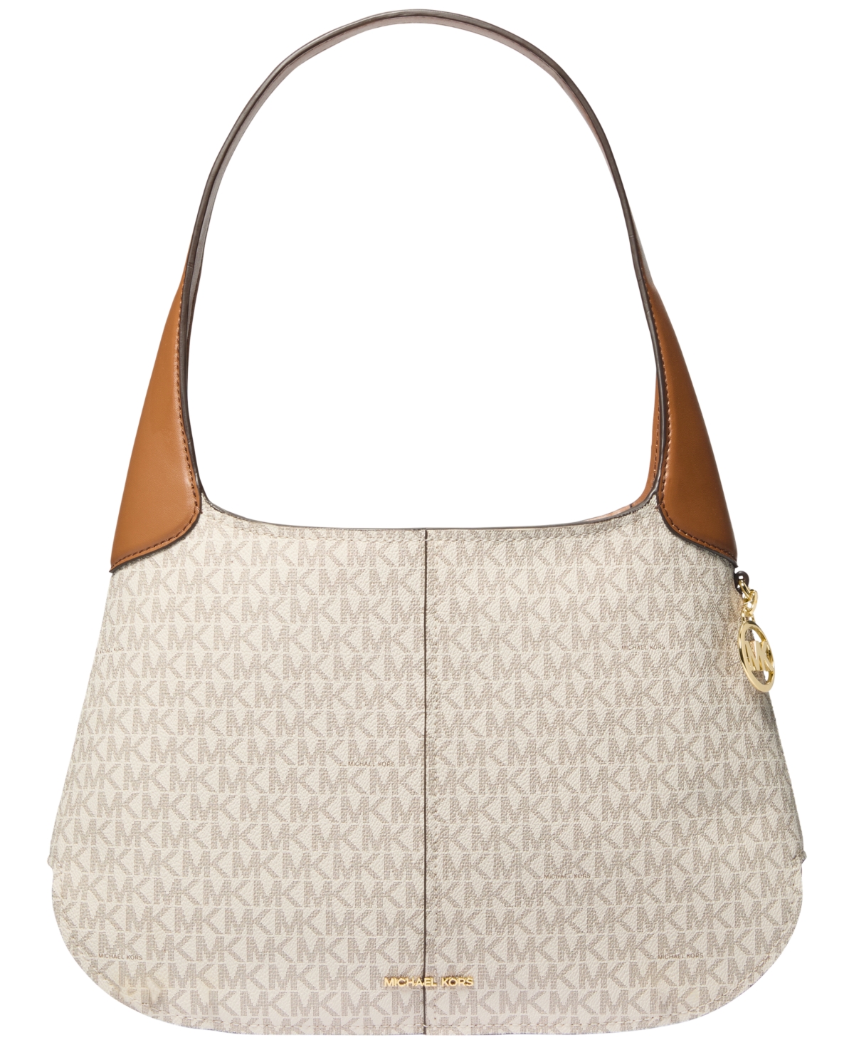 Click here for Michael Michael Kors Signature Zip-Top Shoulder Ha... prices