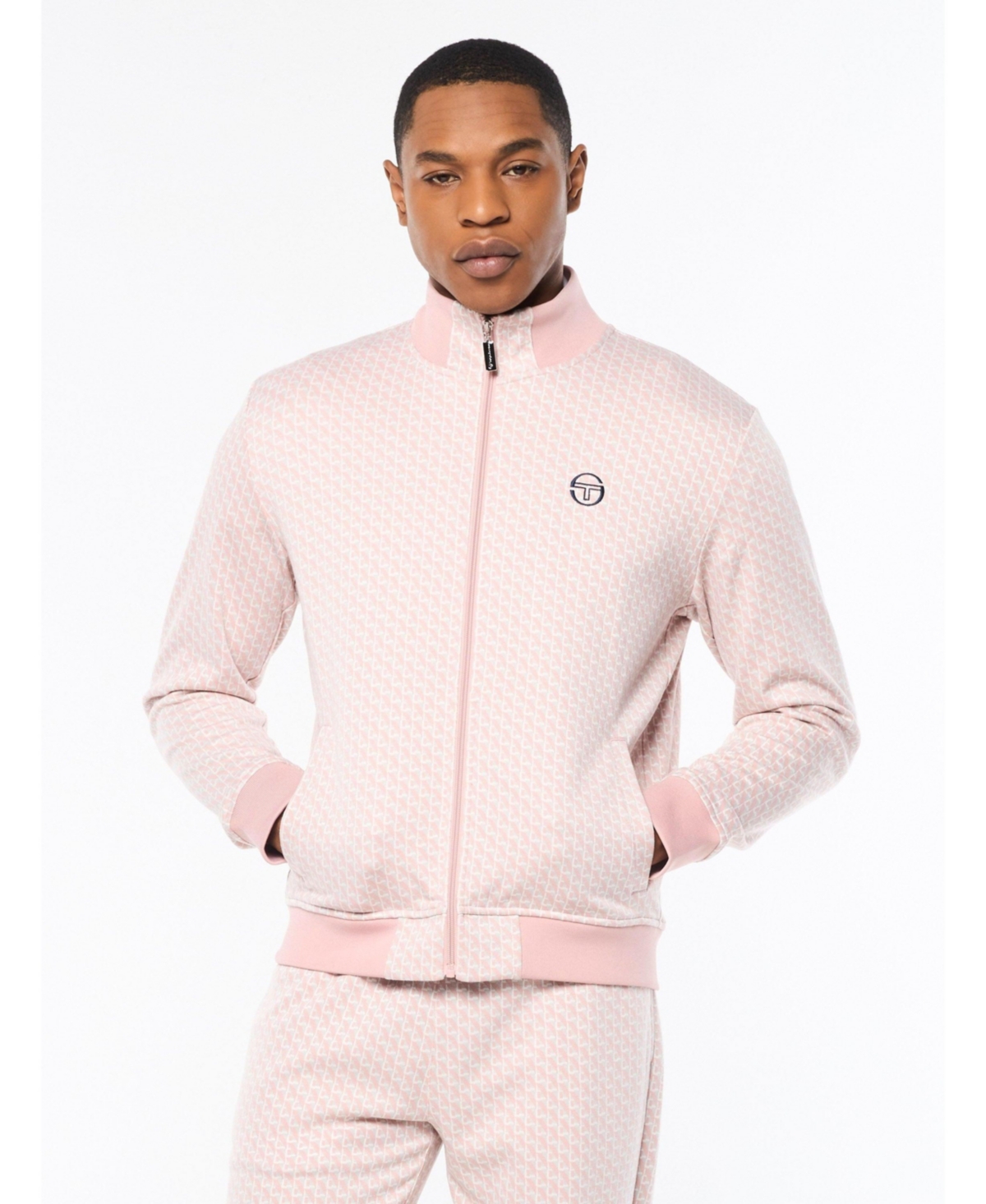 Click here for Sergio Tacchini Mens Paolo Knit Track Jacket - Pal... prices