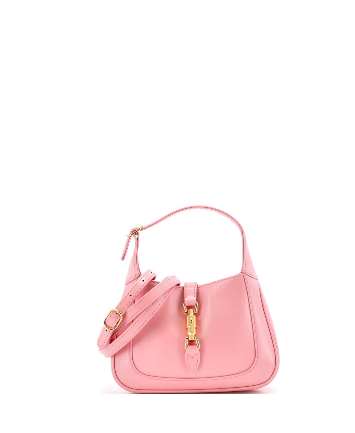 Click here for Pre-Owned Gucci Mini Jackie 1961 Hobo Leather - Pi... prices