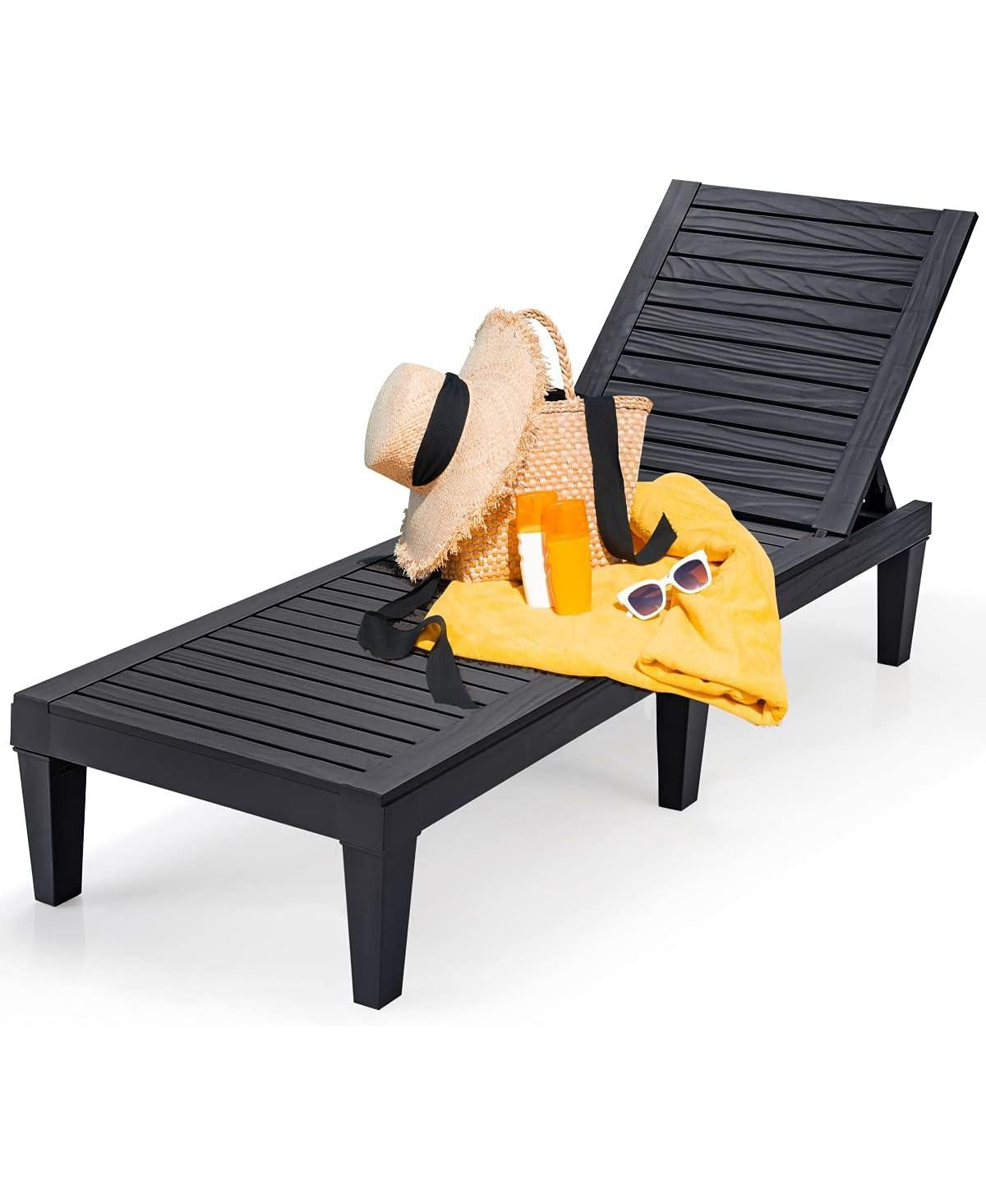 Click here for Decksplore Outdoor Chaise Lounge Chair  Lightweigh... prices