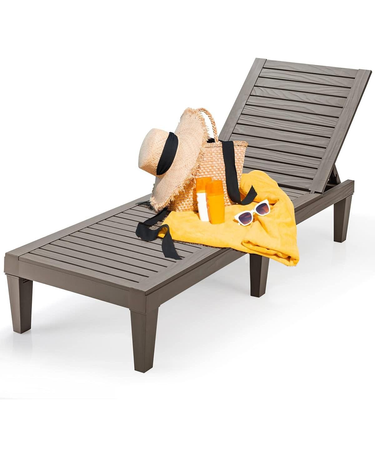 Click here for Decksplore Outdoor Chaise Lounge Chair  Lightweigh... prices