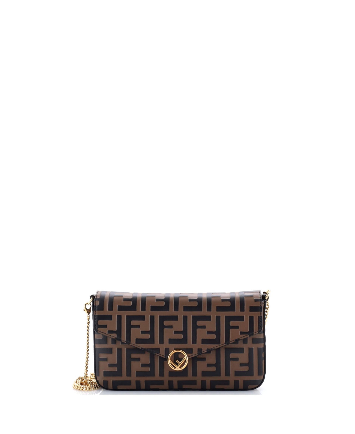 Click here for Pre-Owned Fendi F is Fendi Envelope Clutch on Chai... prices