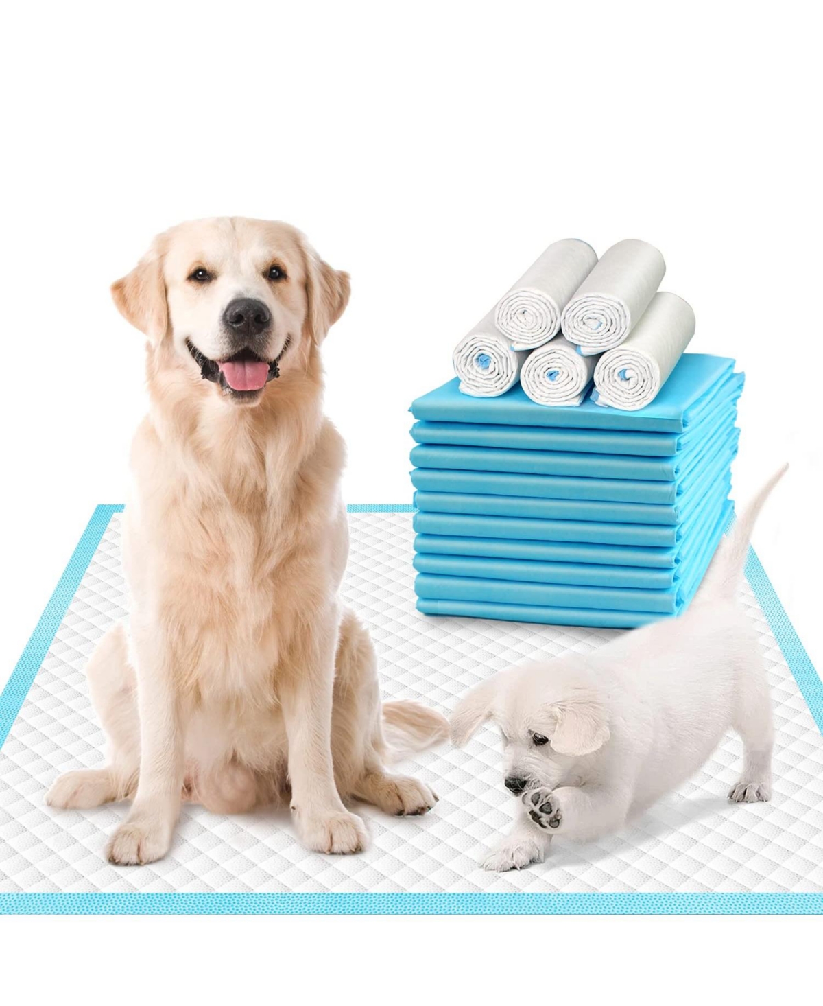 Click here for Aronkl Dog Pads Thicker Super Absorbent Leakproof... prices