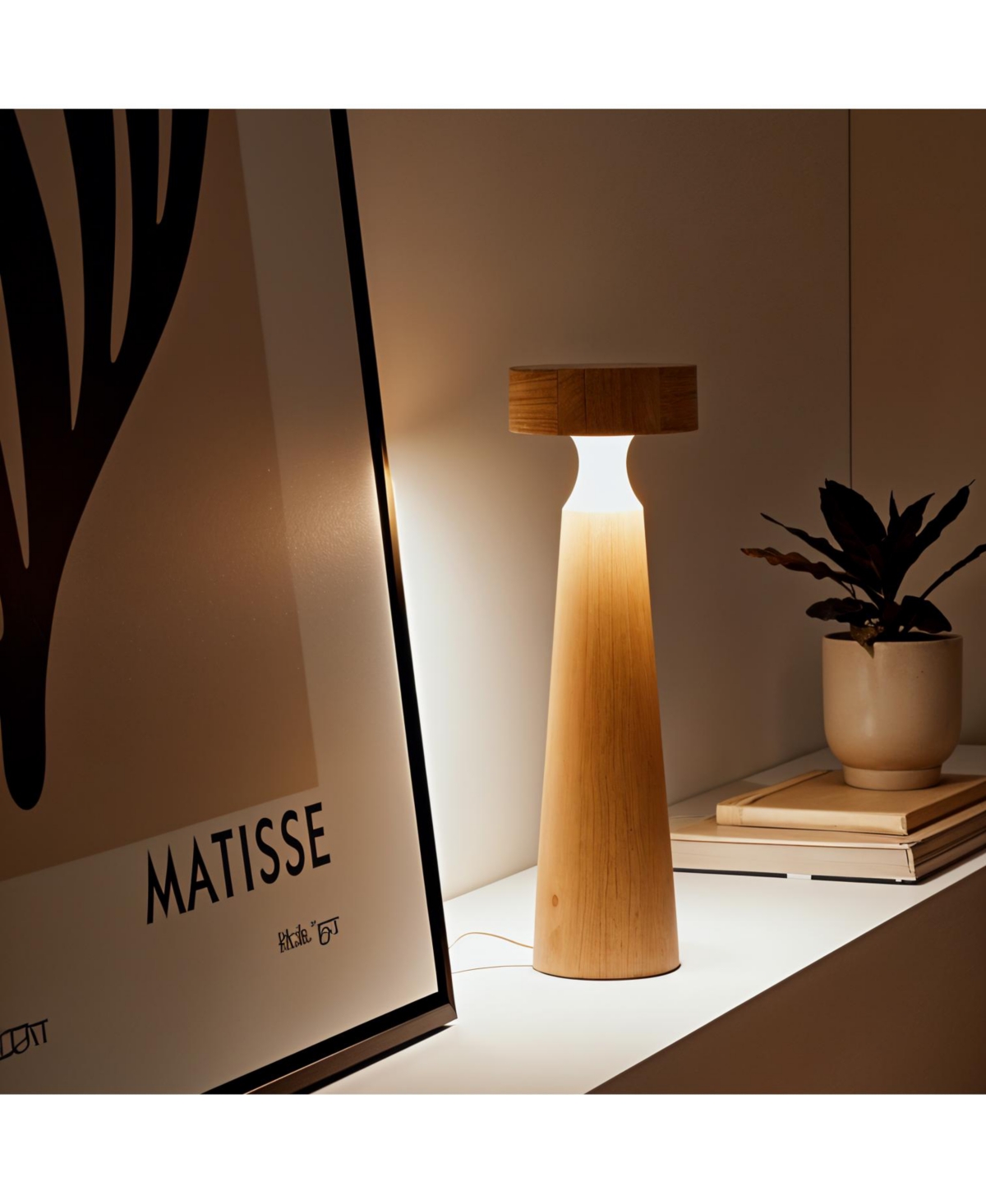 Click here for Decent Living Beech Tower Led Reading Lamp - Light... prices