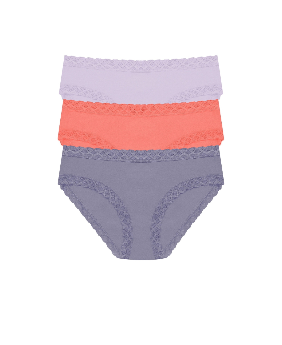 Click here for Natori Womens Bliss Supima Cotton Girl Brief 3-Pac... prices