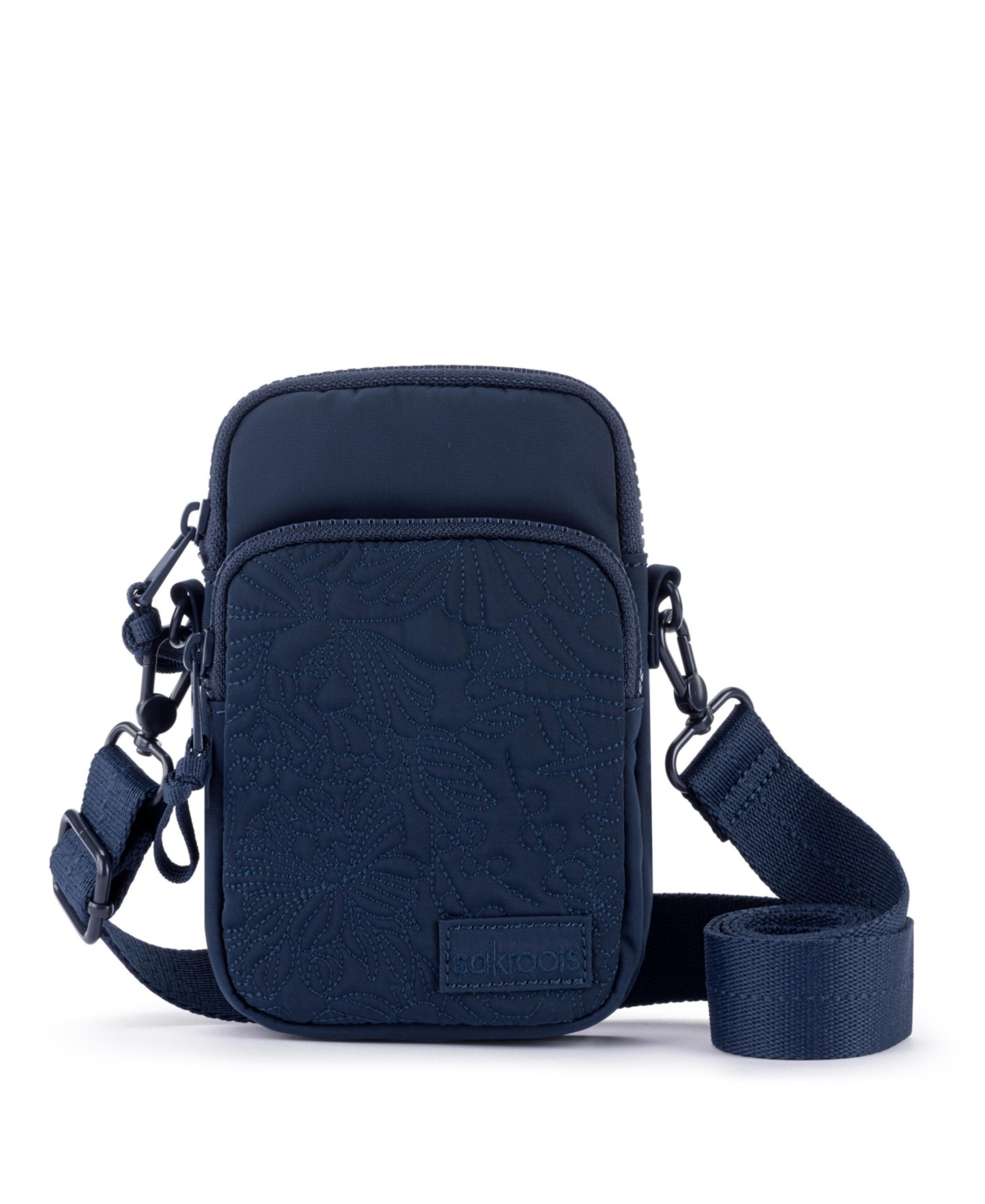 Click here for Sakroots Womens Koa Smartphone Crossbody - Navy fl... prices