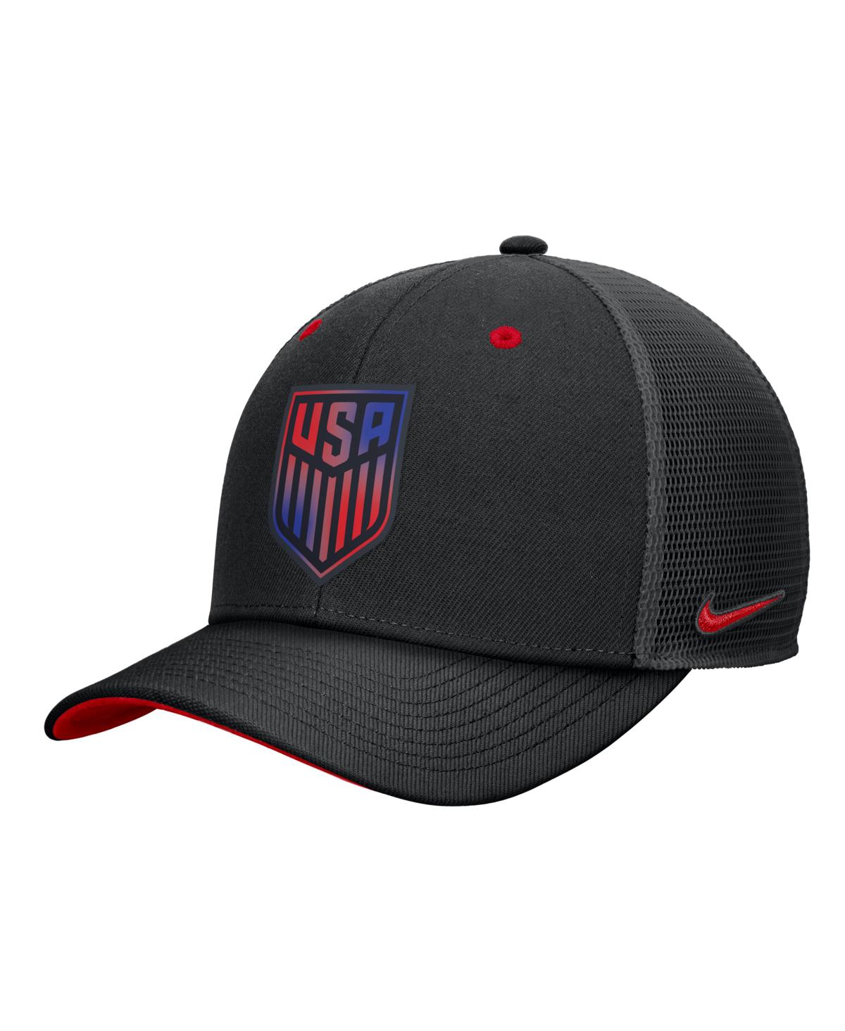 Click here for Nike Mens Black Usmnt Rise Trucker Hat - Black prices