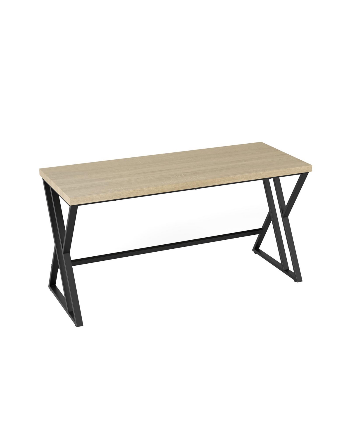 Click here for Slickblue 59 Inch Work Desk Heavy Duty Metal Frame... prices