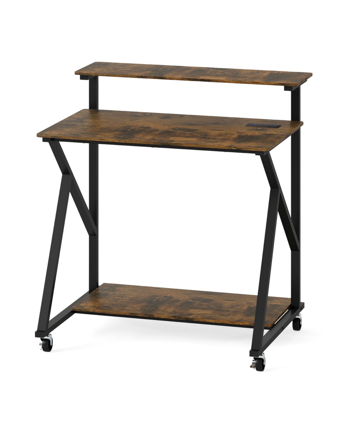 Click here for Slickblue Rolling 32” Computer Desk with Po... prices