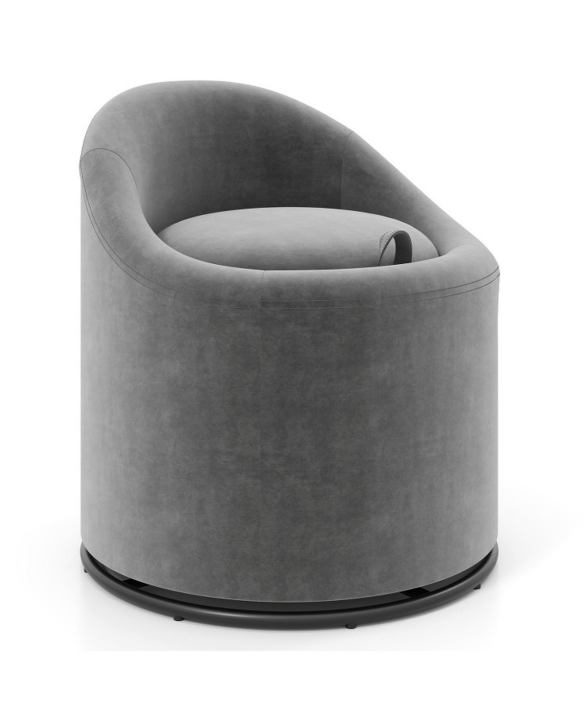 Click here for Gouun 360-Degree Swivel Barrel Chair with Hidden S... prices