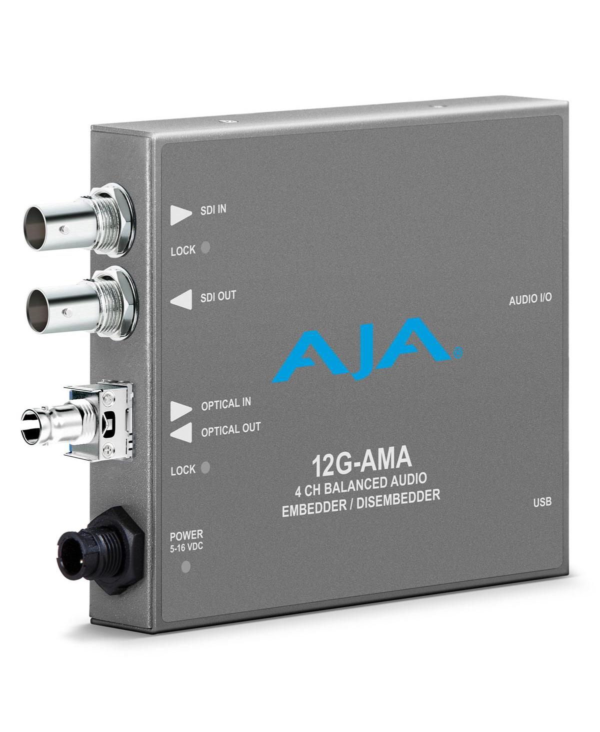 Click here for Aja 12G-ama 12G-sdi 4-Channel Analog Balanced Audi... prices