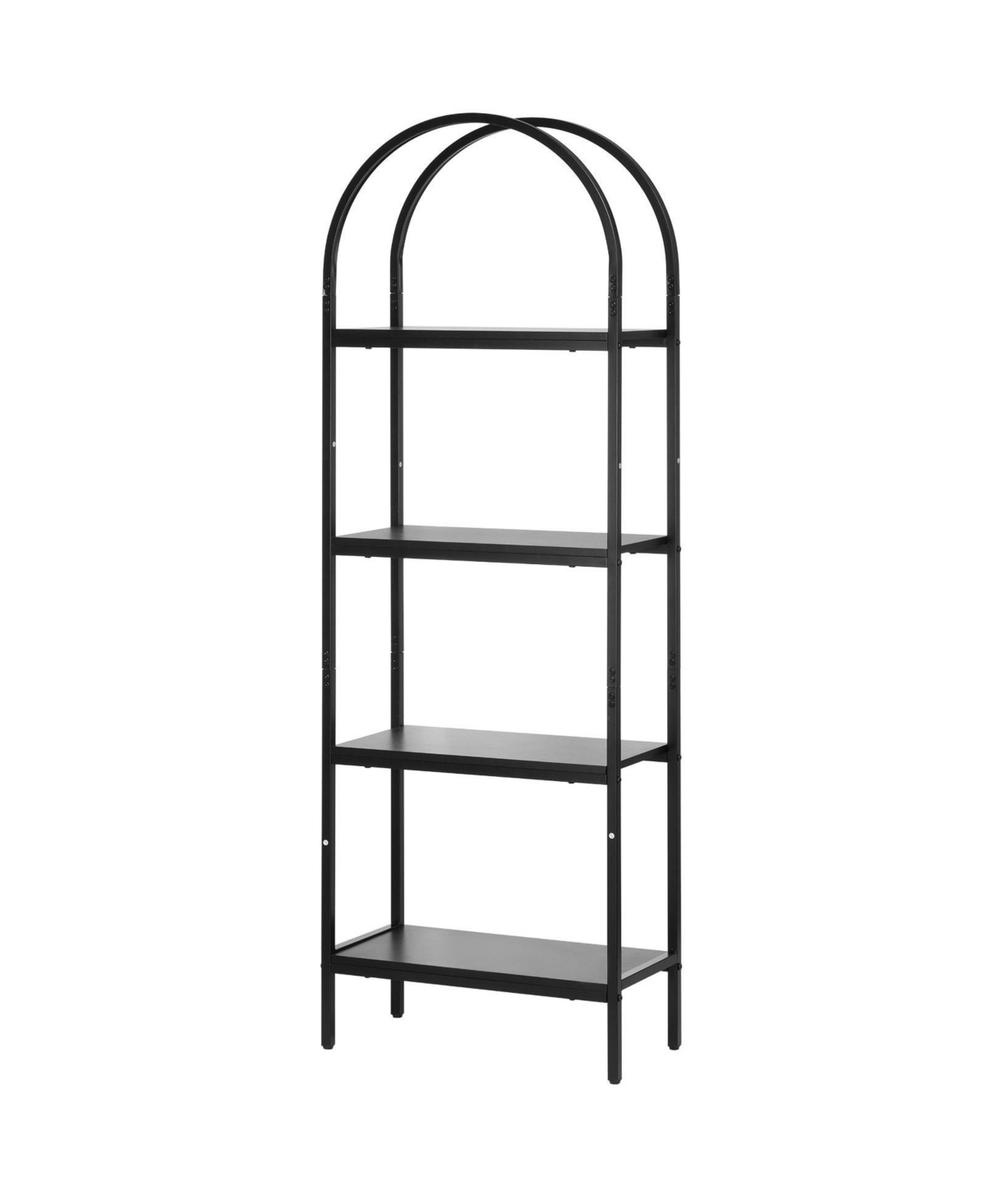 Click here for Sugift Metal Bookshelf  4-Tier Arched Industrial S... prices