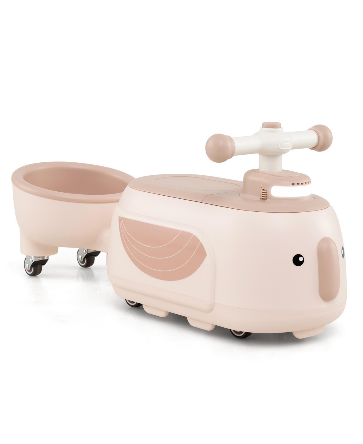 Click here for Slickblue Toddler Ride-On Car with Trailer  Lights... prices