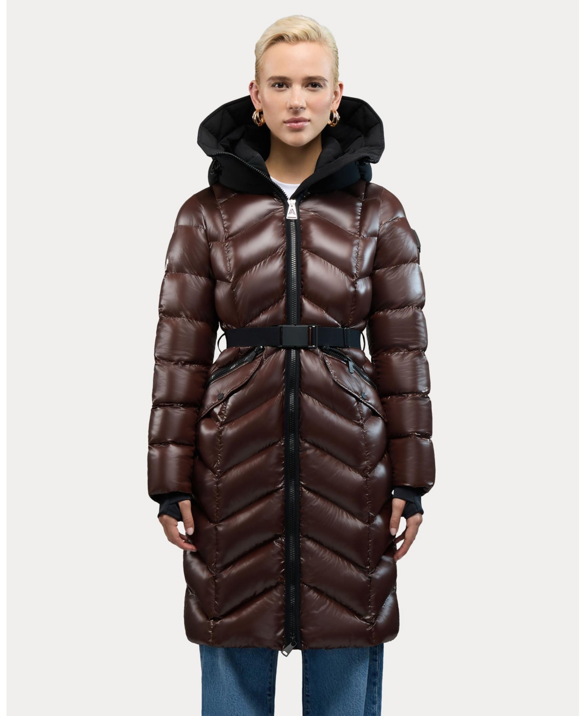 Click here for Alpenhaus Womens Bellevaux Puffer Coat with Adjust... prices