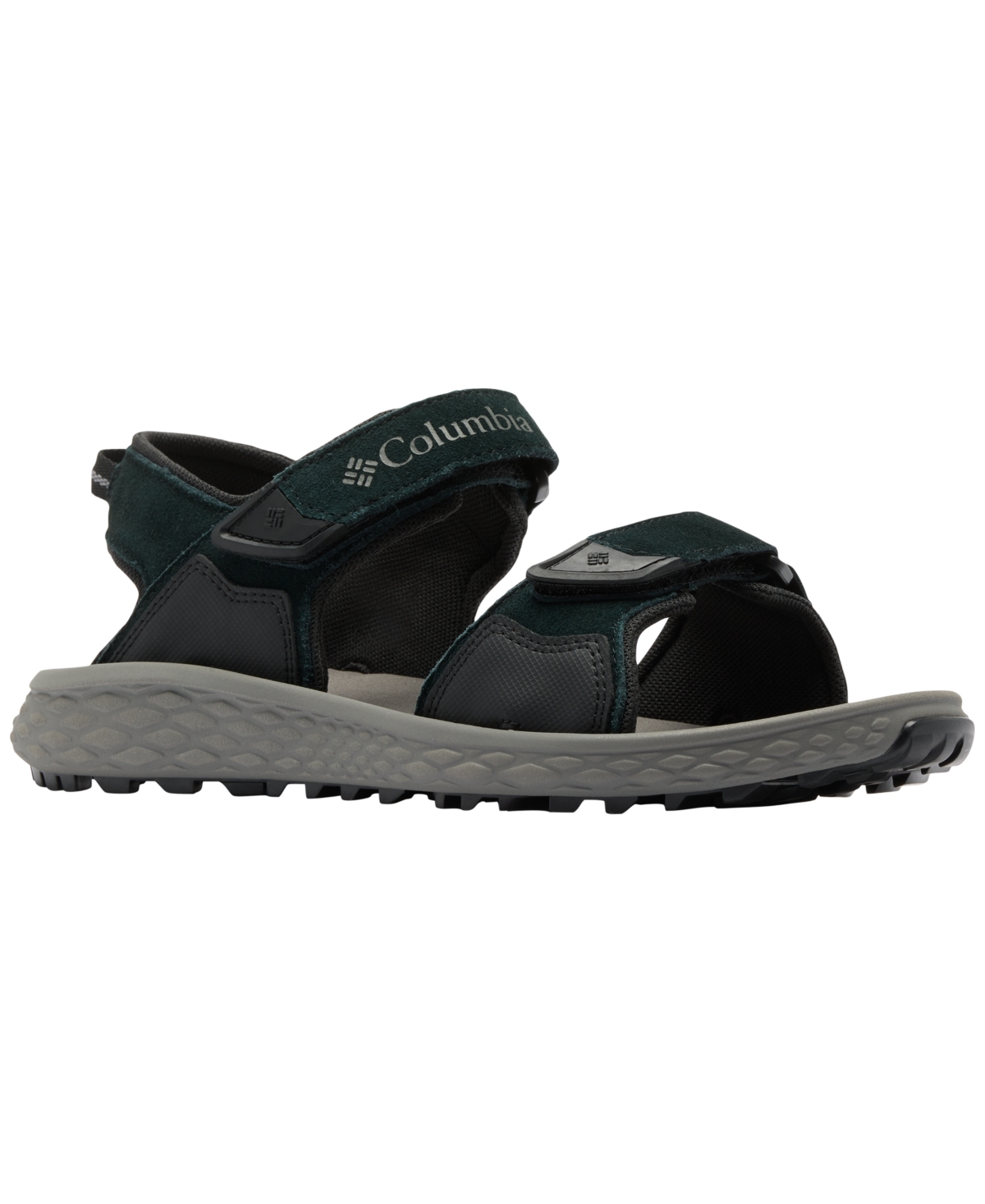 Click here for Columbia Mens Konos Hiker Two-Strap Sandals - Blac... prices