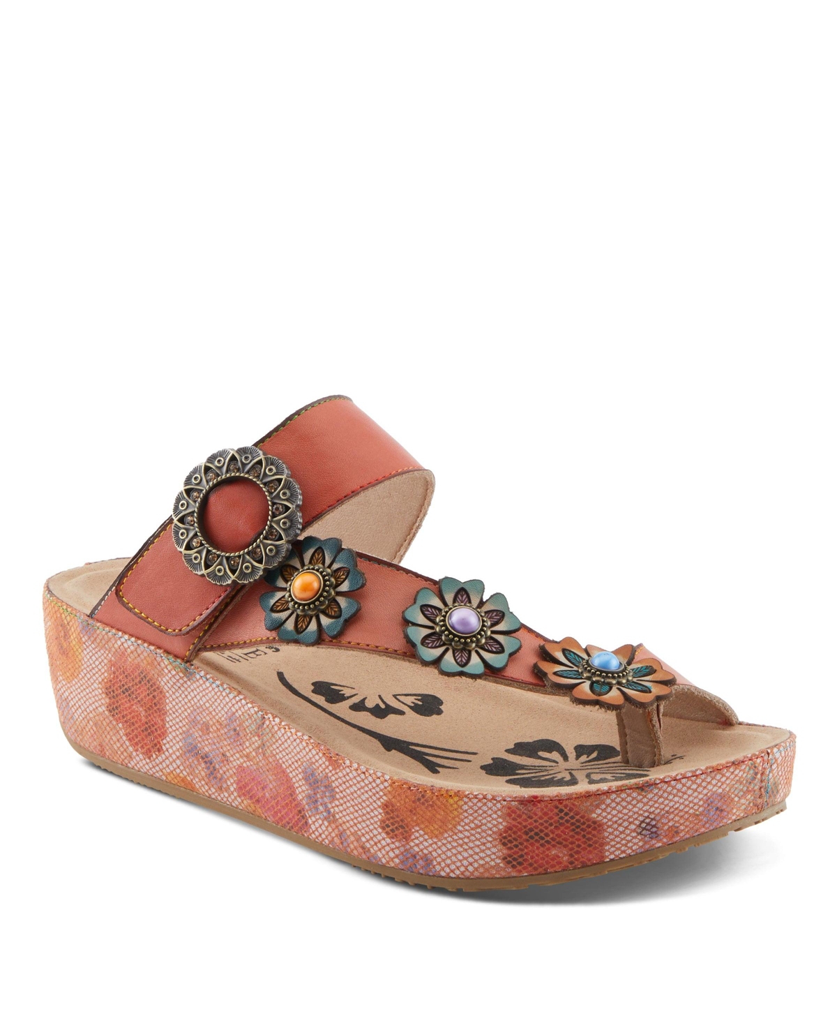 Click here for LArtiste womens Spring Step Blissbloom - Peach prices