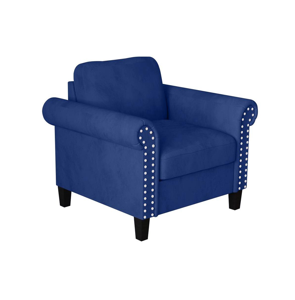 New Classic Furniture Alani Accent Chair-Deep - Blue
