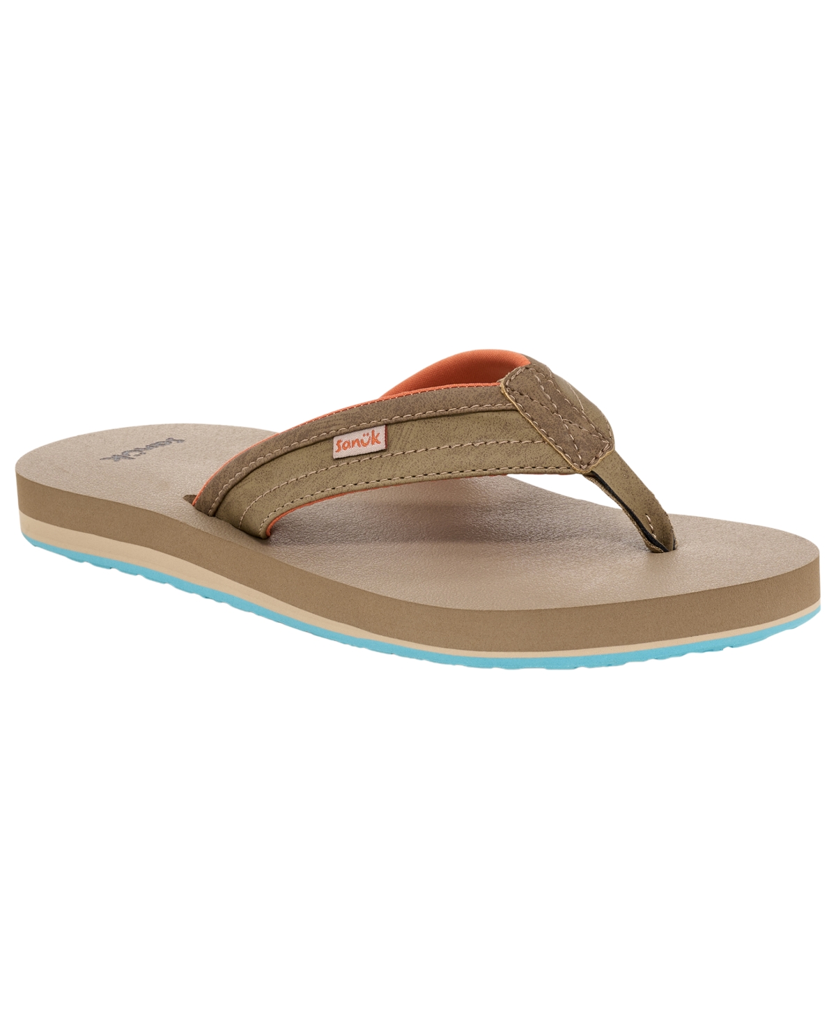 Click here for Sanuk Mens Ziggy Softest Slip-On Sandals - Tan Mul... prices