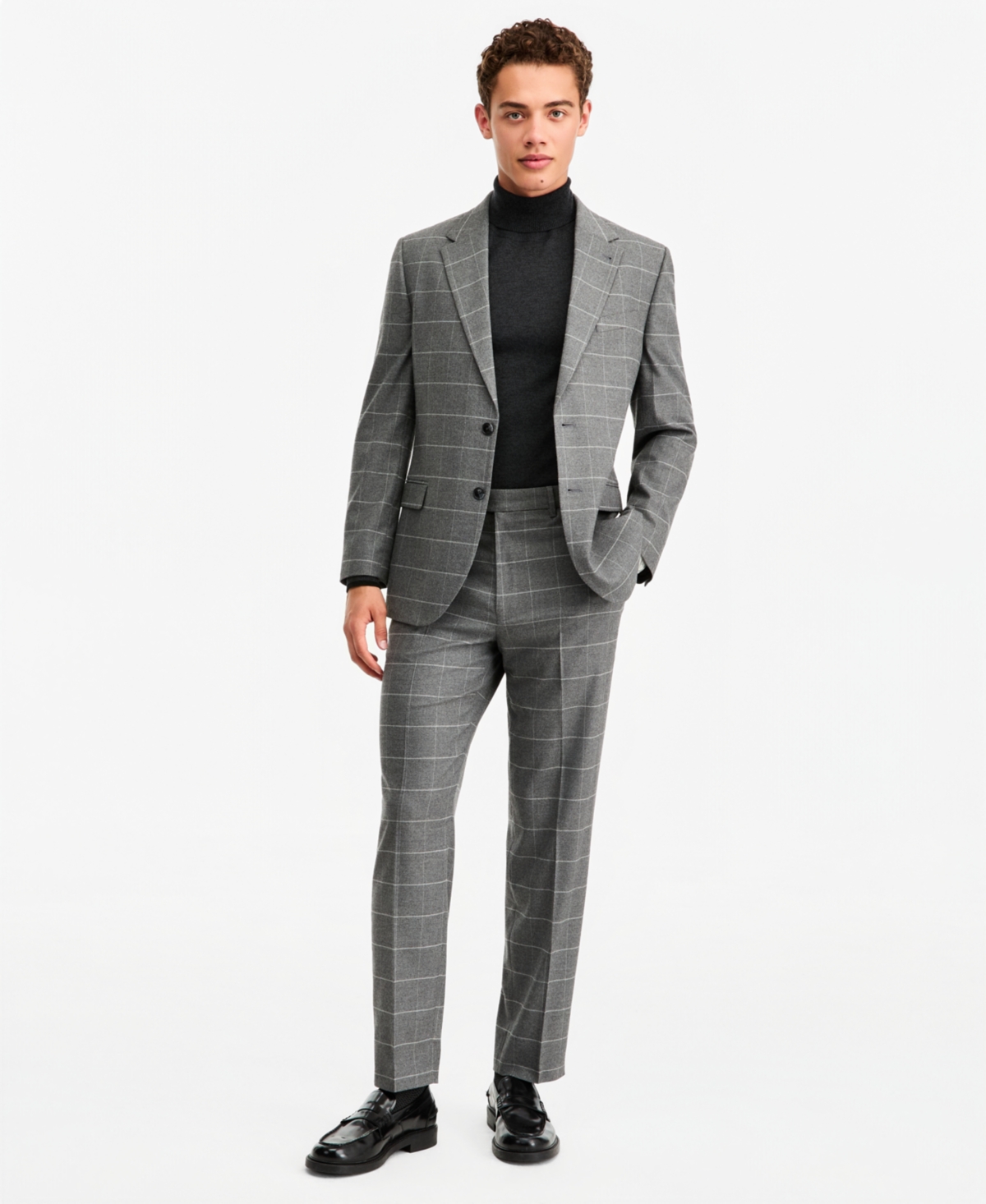 Click here for Nautica Mens Modern-Fit Stretch Fall Nested Suit -... prices
