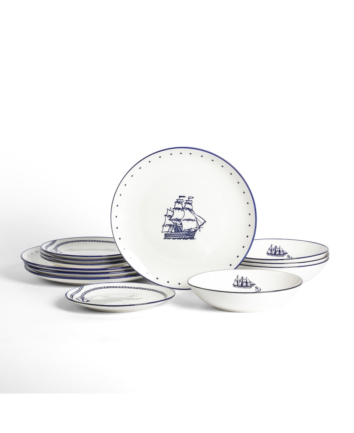 Click here for Stone Lain Knox 12-Pc. Dinnerware Set  Service For... prices