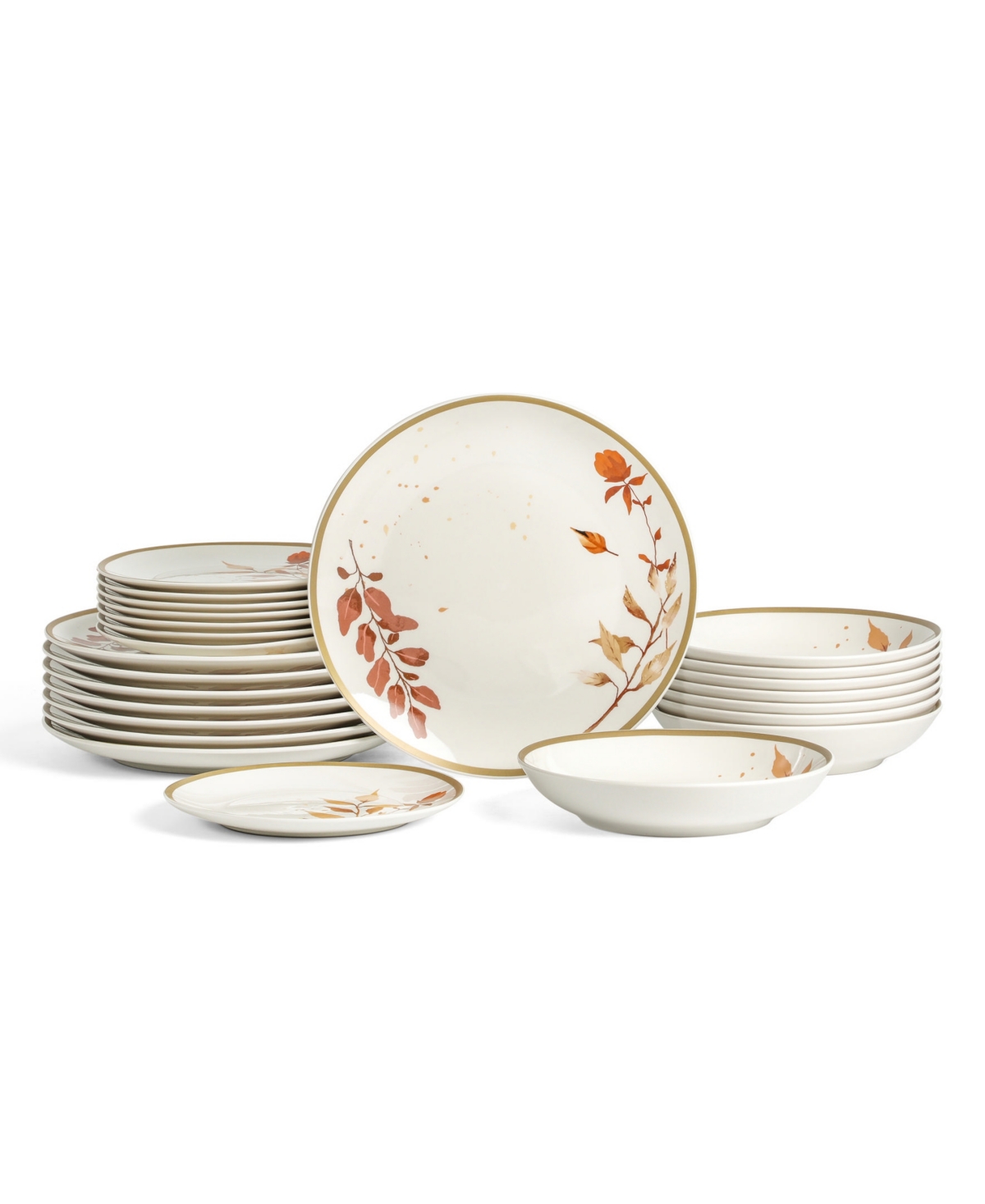 Click here for Stone Lain Maple 24-Pc. Dinnerware Set  Service Fo... prices