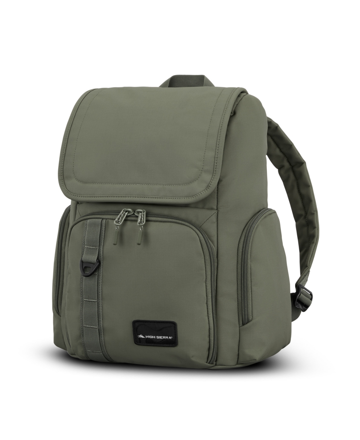 Click here for High Sierra Lineage 15 Flap Backpack - Olive prices