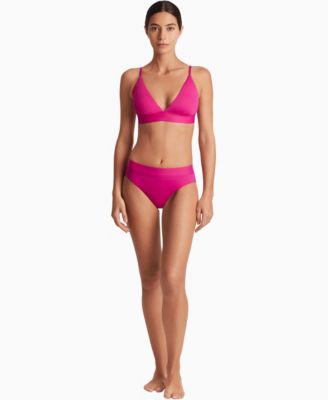 Click here for Lauren Ralph Lauren Womens Triangle V Neck Bikini... prices