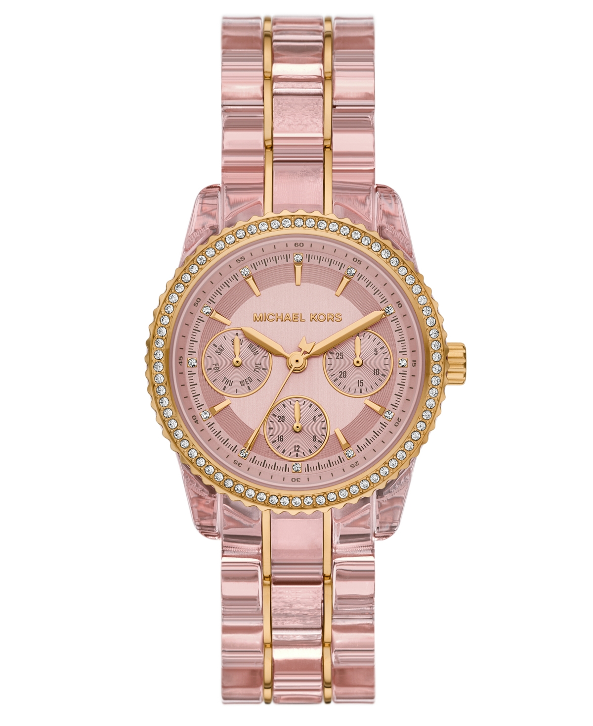 Click here for Michael Kors Womens Bryant Quartz Multifunction Pi... prices