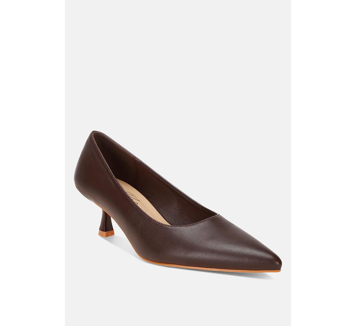 Click here for London Rag Womens Blara Pointed Toe Pump Heels - B... prices