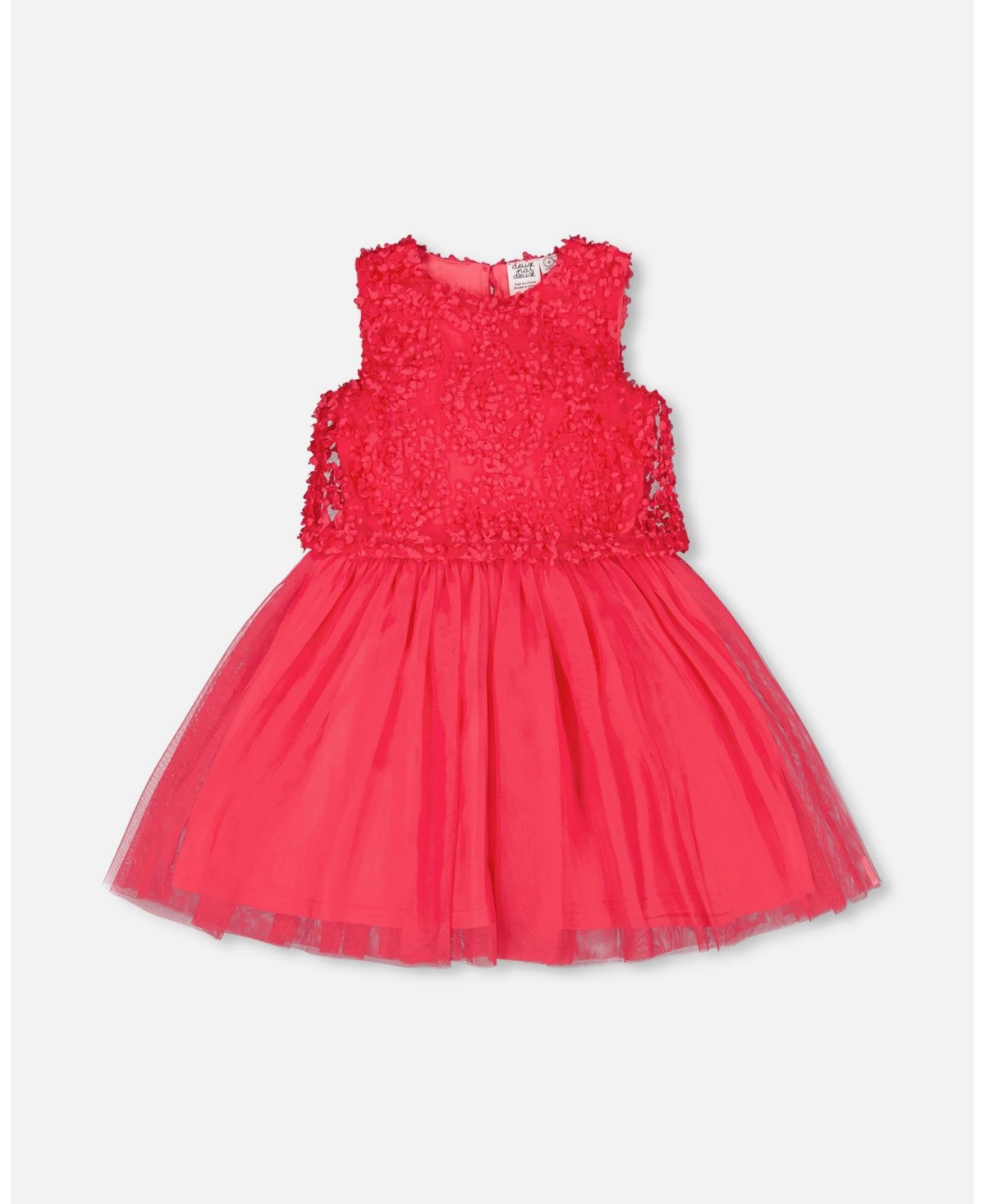 Click here for Deux par Deux Little Girls Sleeveless Textured Ros... prices