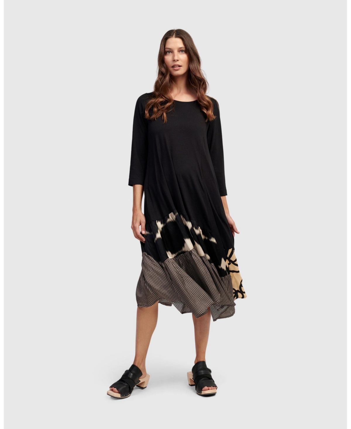 Click here for Alembika Womens Stasi Pullover Dress - Black prices