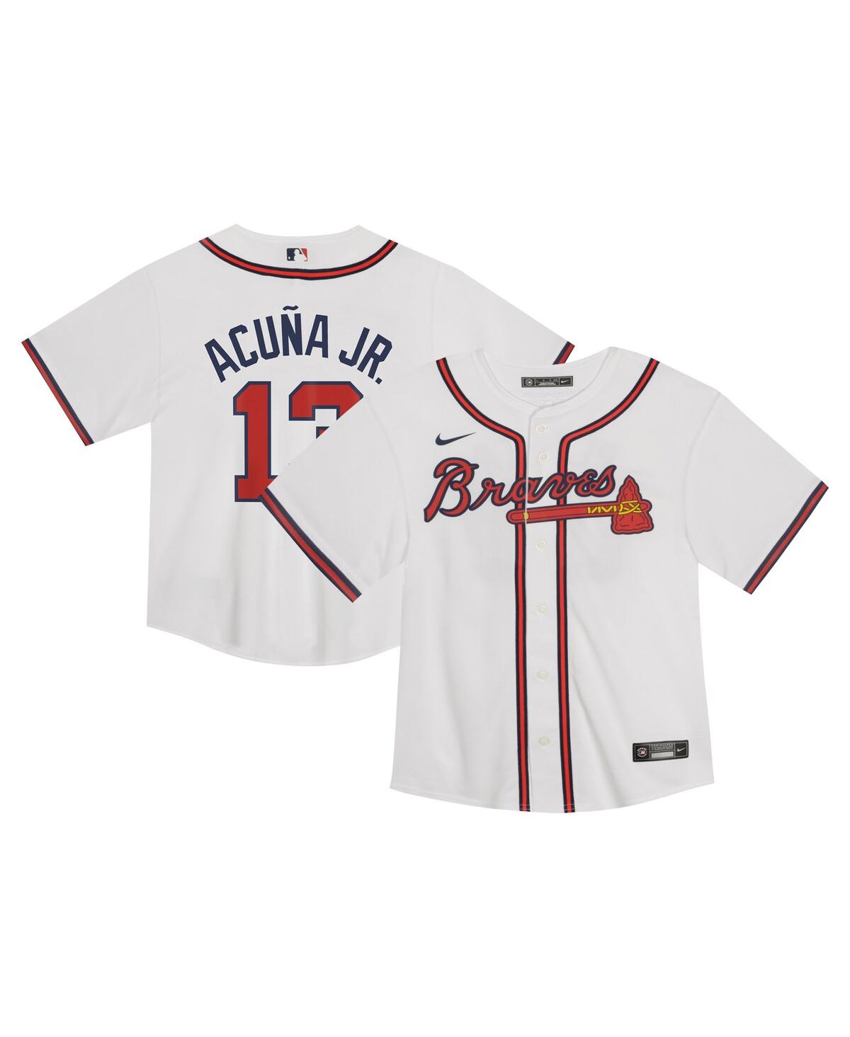 Click here for Nike Toddler Ronald Acuna Jr. White Atlanta Braves... prices