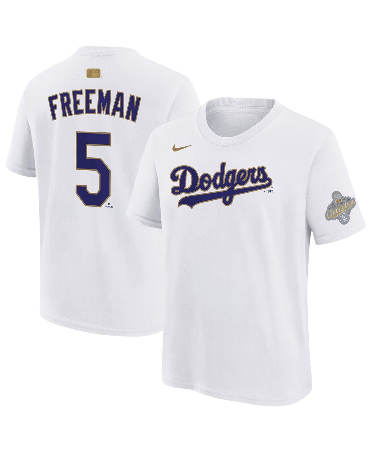 Click here for Nike Big Boys and Girls Freddie Freeman White Los... prices