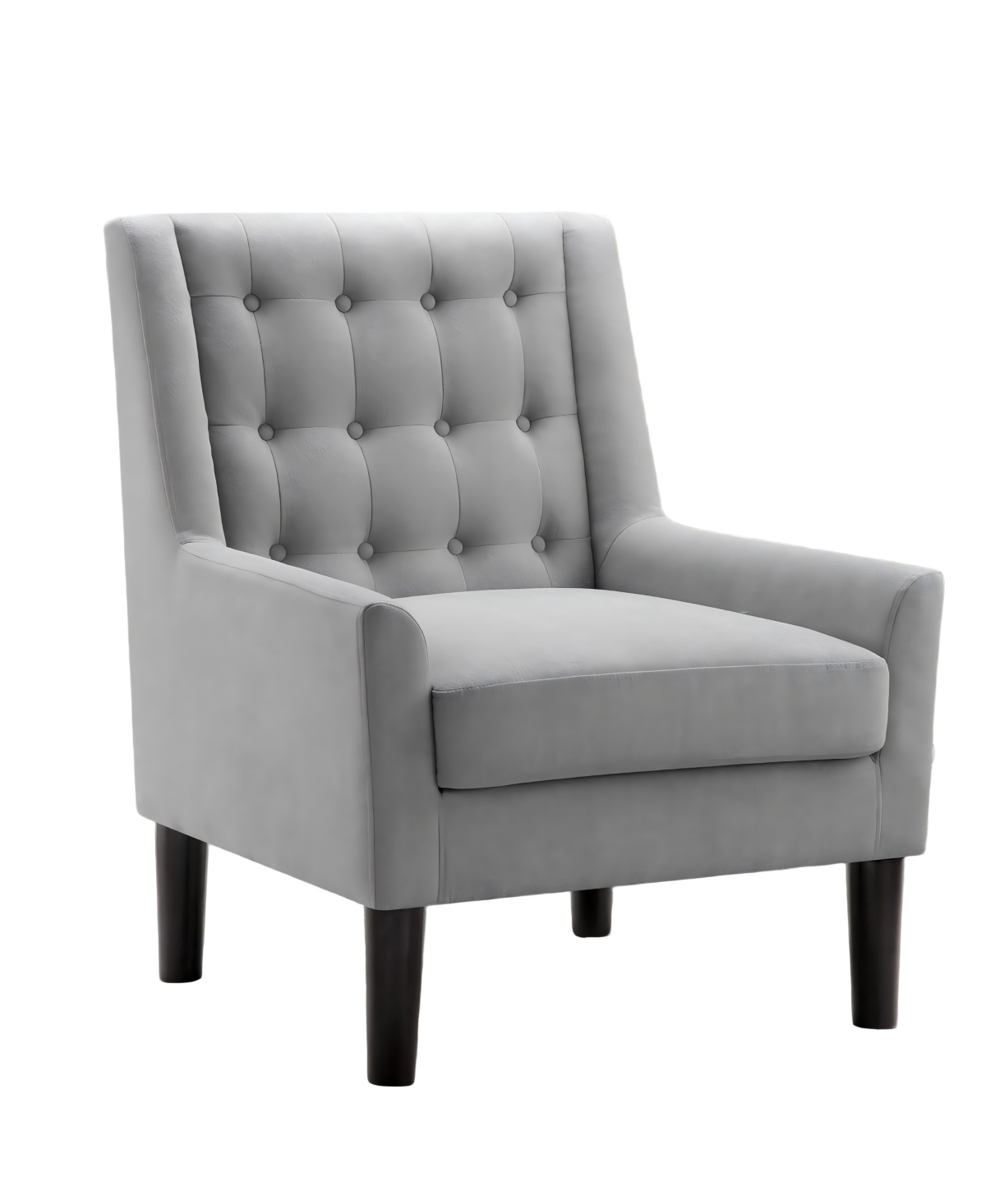 Click here for Boyel Living Velvet Button-Tufted Accent Chair wit... prices