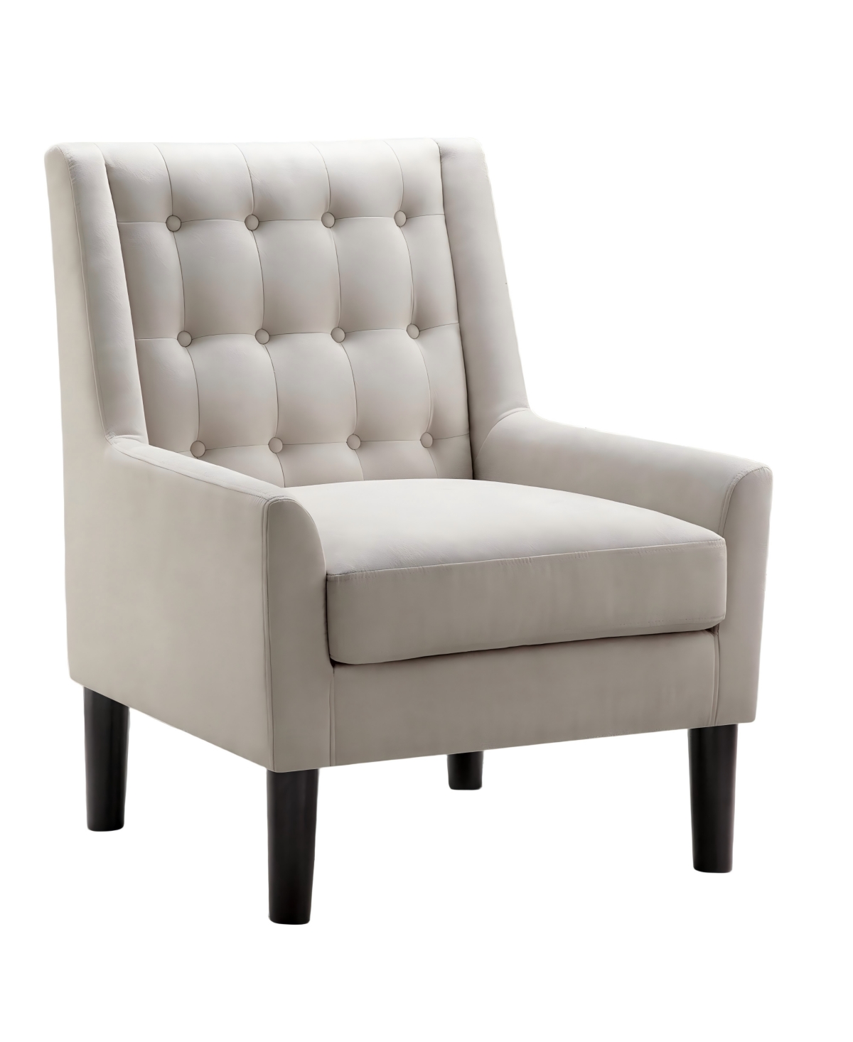 Click here for Boyel Living Velvet Button-Tufted Accent Chair wit... prices