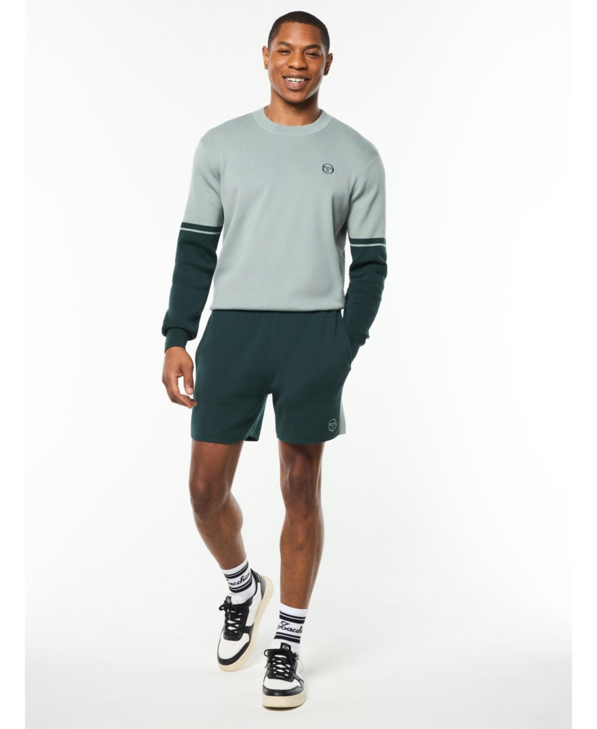 Click here for Sergio Tacchini Mens Giovane Short - Green gables prices