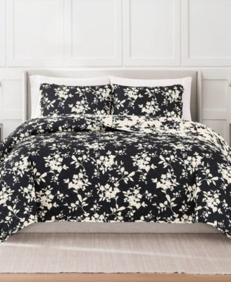 Click here for Nine West Silhouette Floral Quilt Set prices
