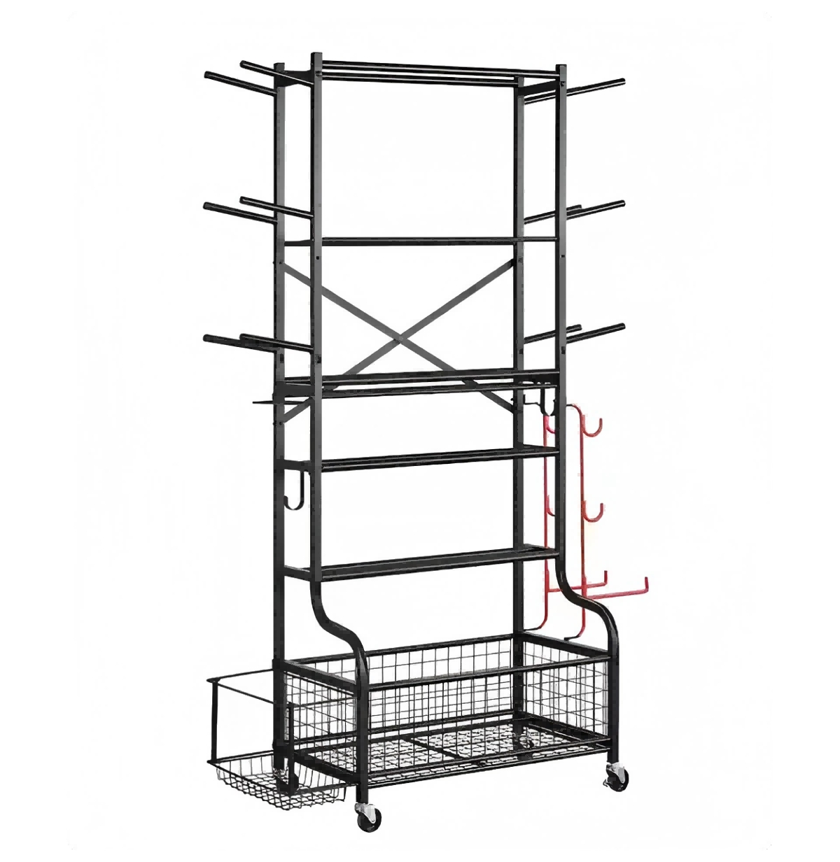 Click here for Mythinglogic Extra Large Home Gym Storage Rack - A... prices