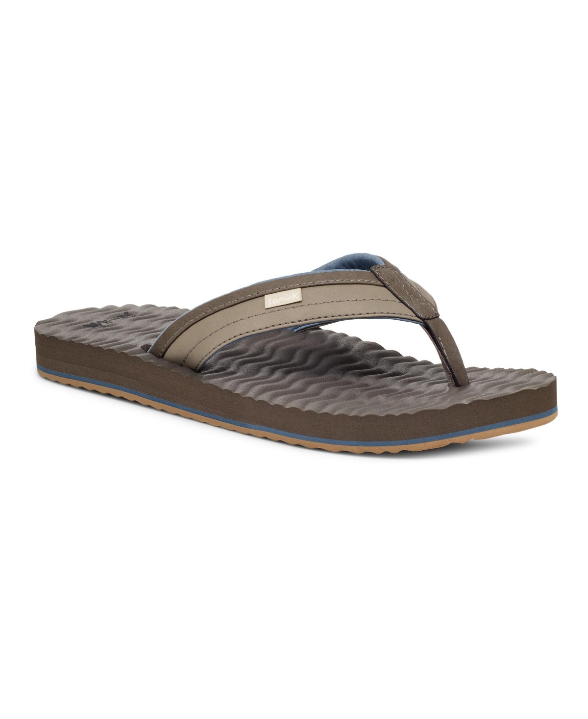 Click here for Sanuk Mens Ziggy Plush - Men Sandals - Taupe prices
