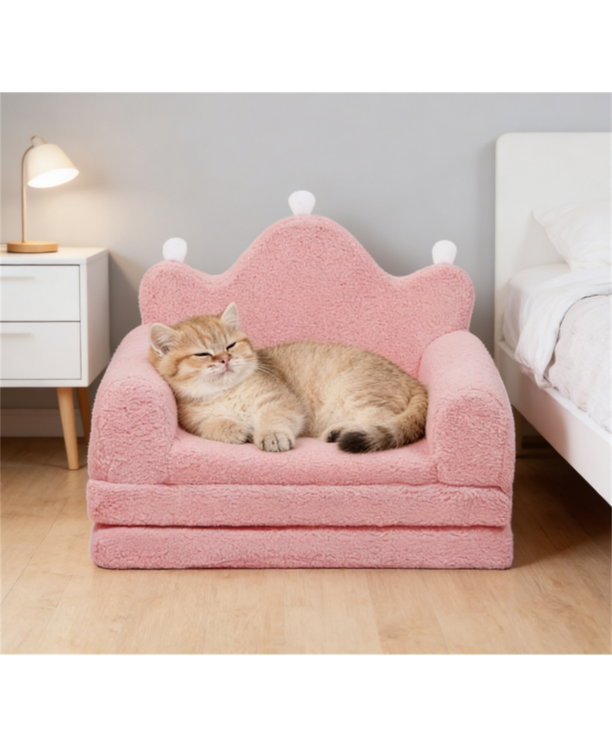 Click here for Zeus and Ruta Tiara Shaped 2 In 1 Convertible Pet... prices